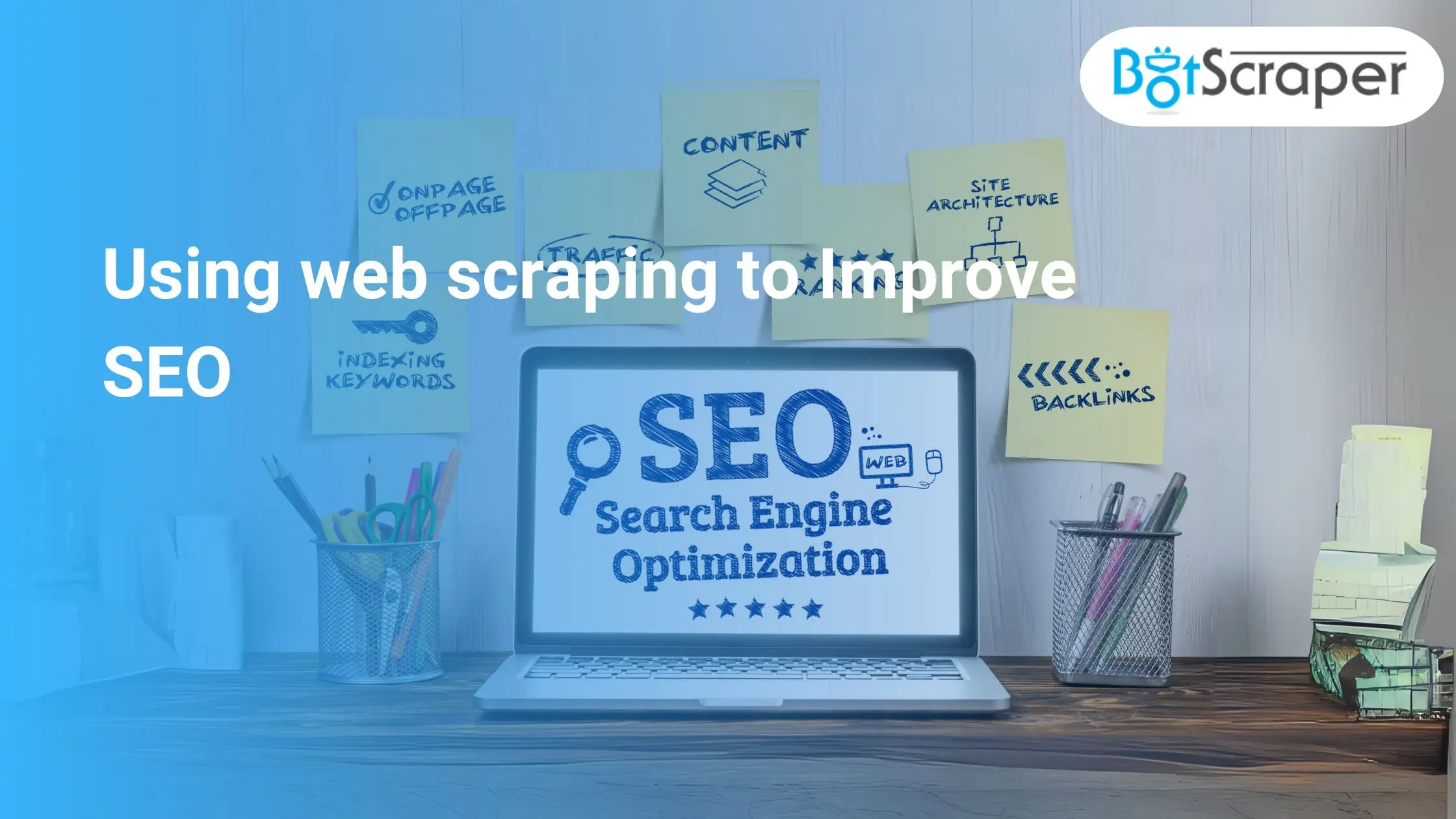 Using web scraping to improve SEO